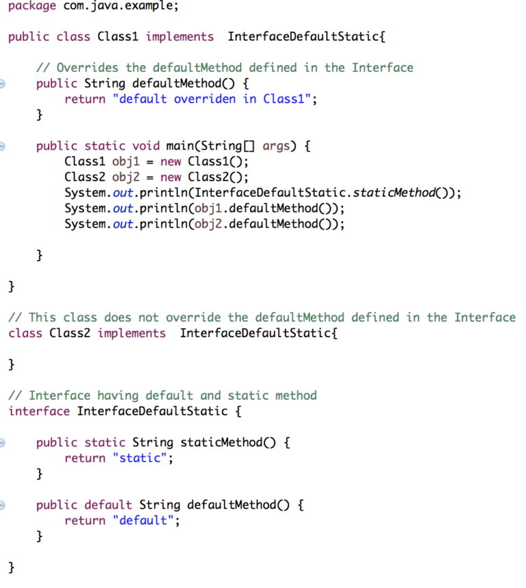 Interface Default And Static Methods In Java 8 Javagyansite 5578