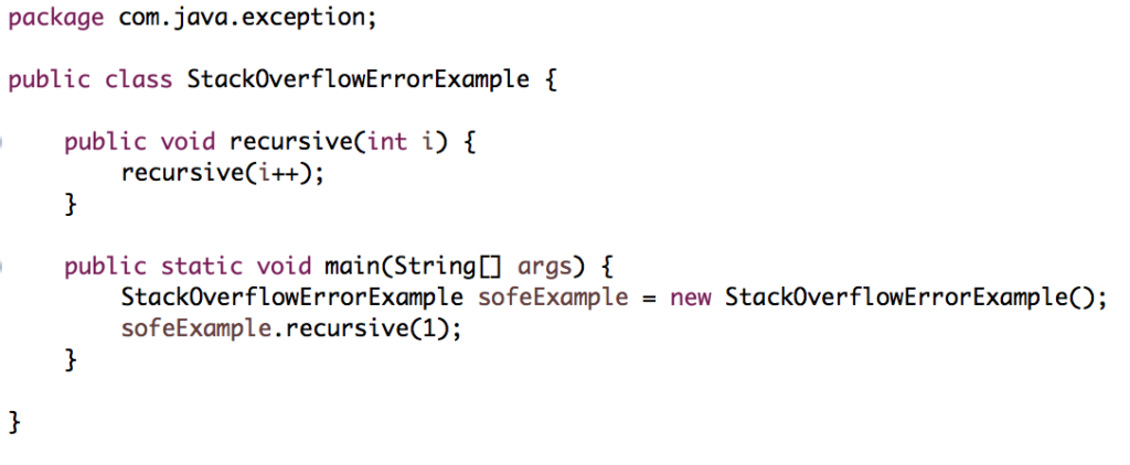 Common Errors in Java - Javagyansite